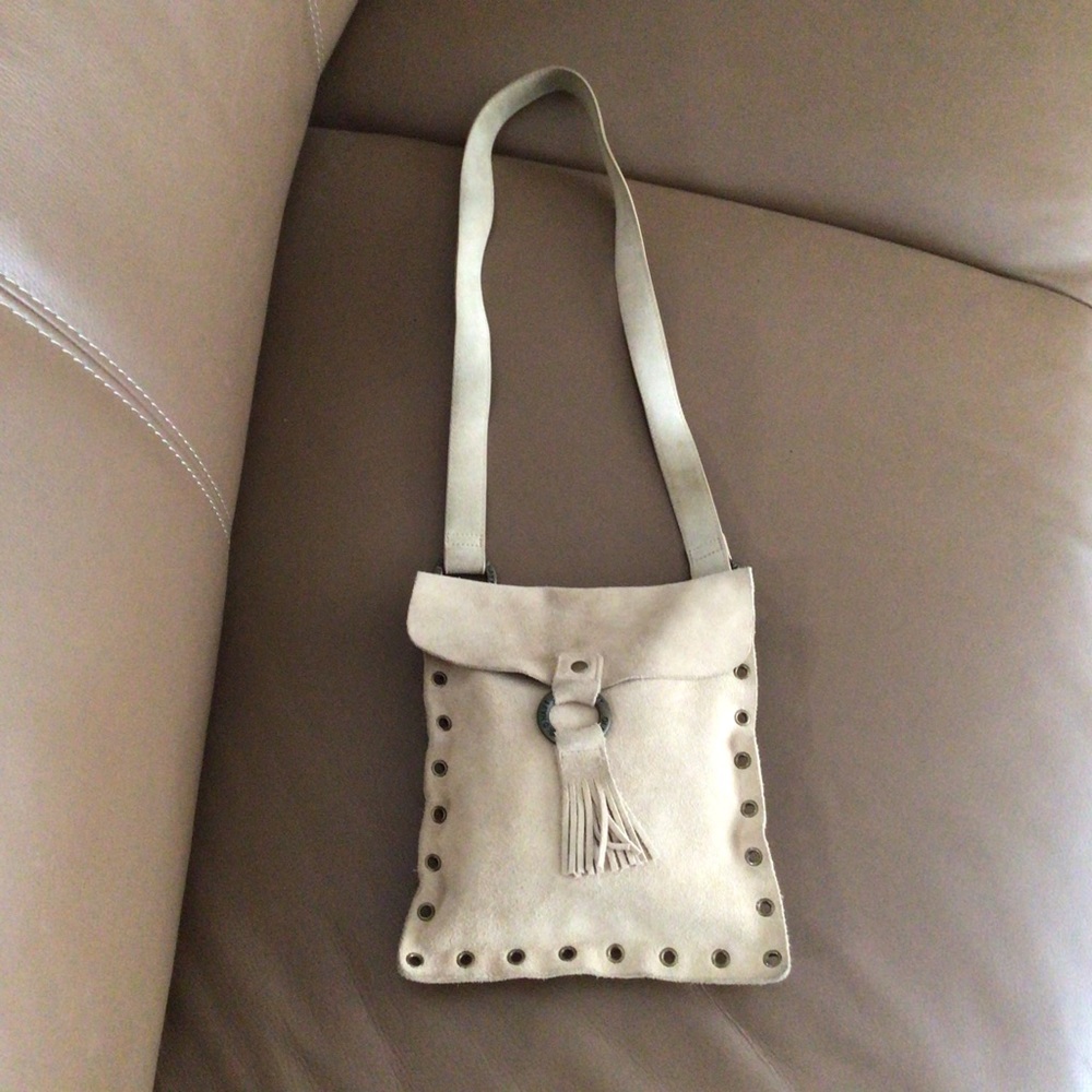Real Suede Bag - Gem